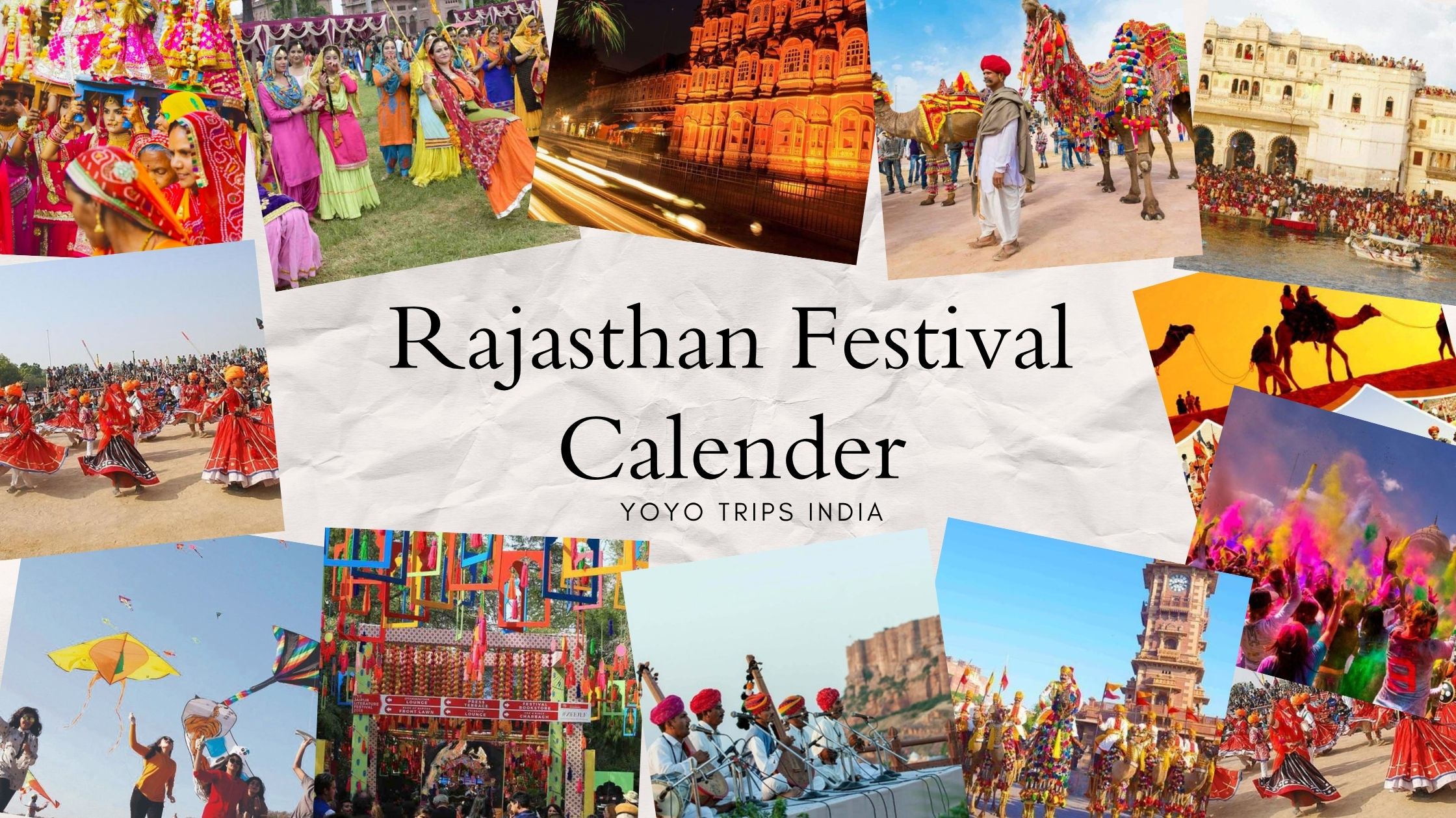 Rajasthan Festival Calendar: Your Guide to Celebrations